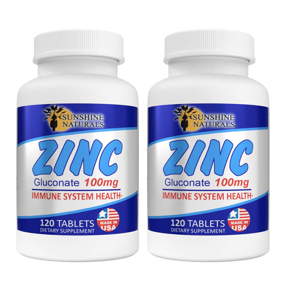 Sunshine Naturals zinc supplement benefits