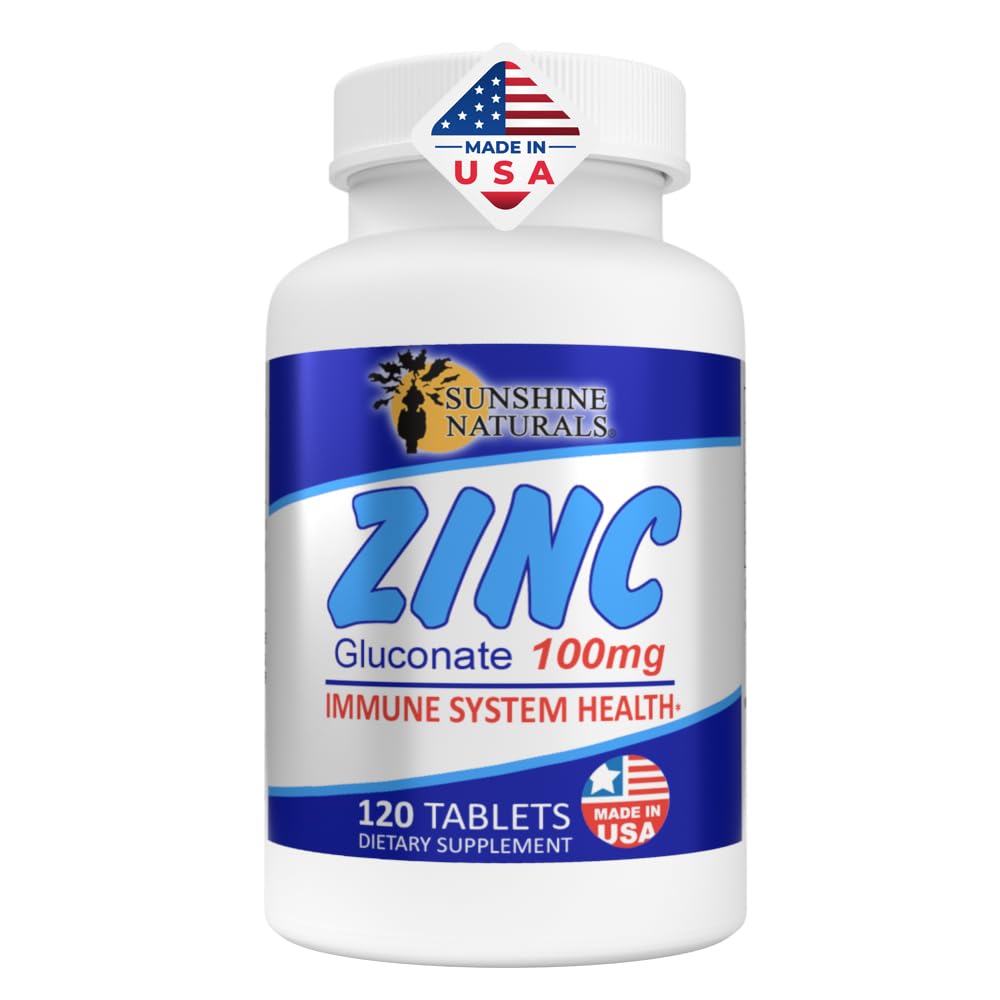 Sunshine Naturals zinc supplement for immunity