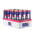 Sunshine sparkling energy drink pineapple flavour