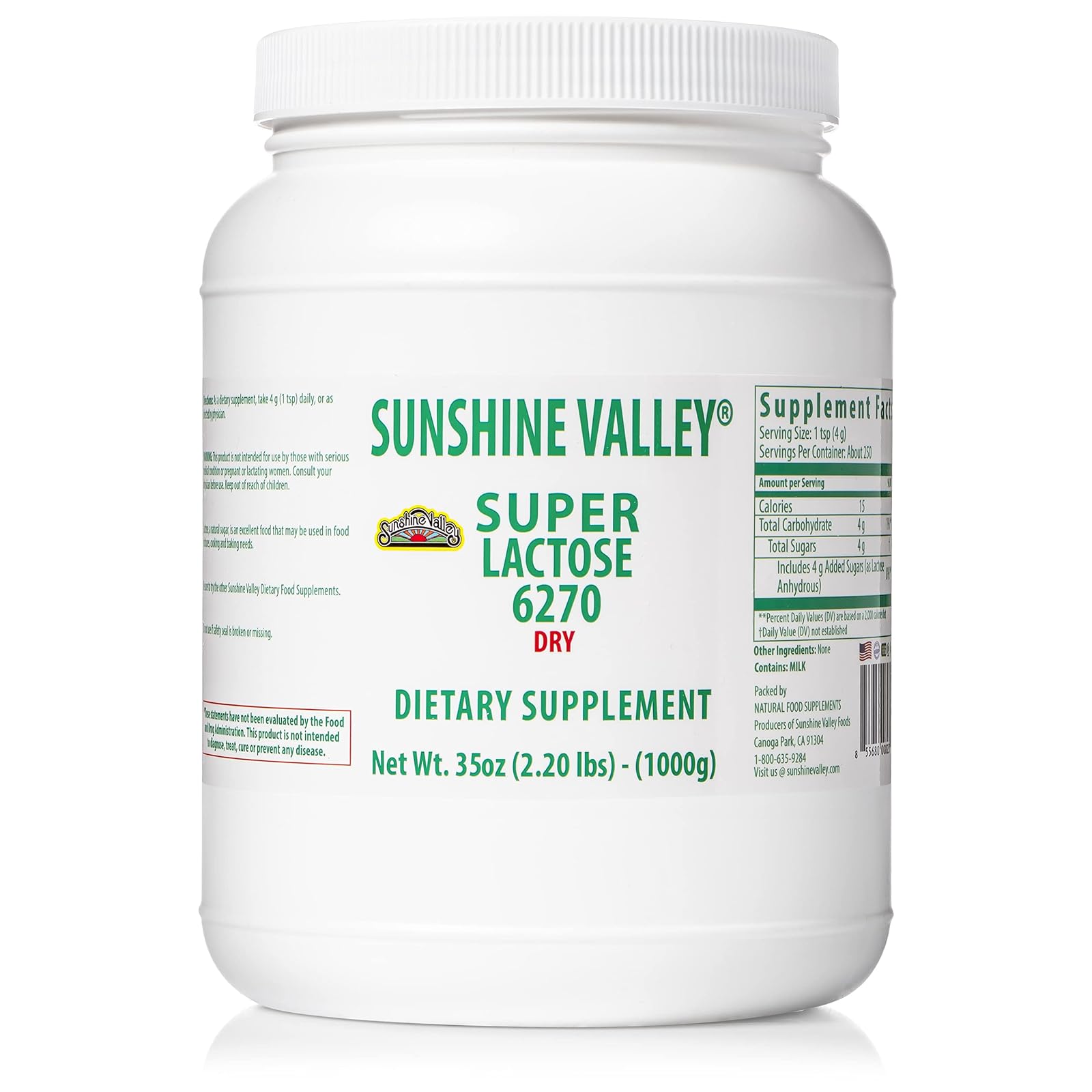 Sunshine Valley digestive enzymes powder