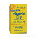 Sunshine Vitamin D3 softgels for immunity