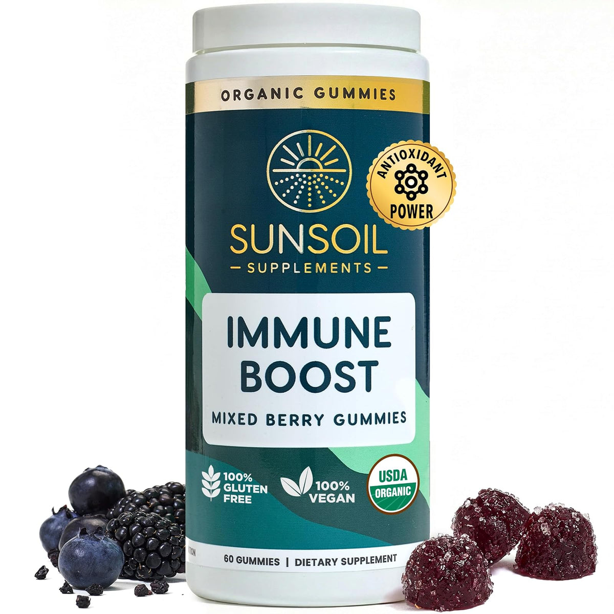 Sunsoil immune boost gummies for adults