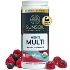 Sunsoil men's multivitamin gummies for energy