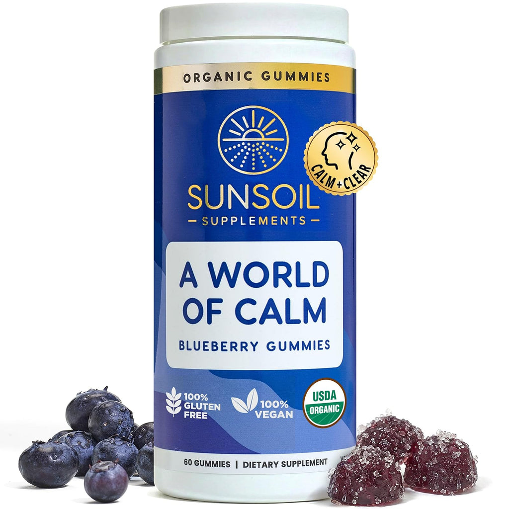 Sunsoil organic gummies for relaxation