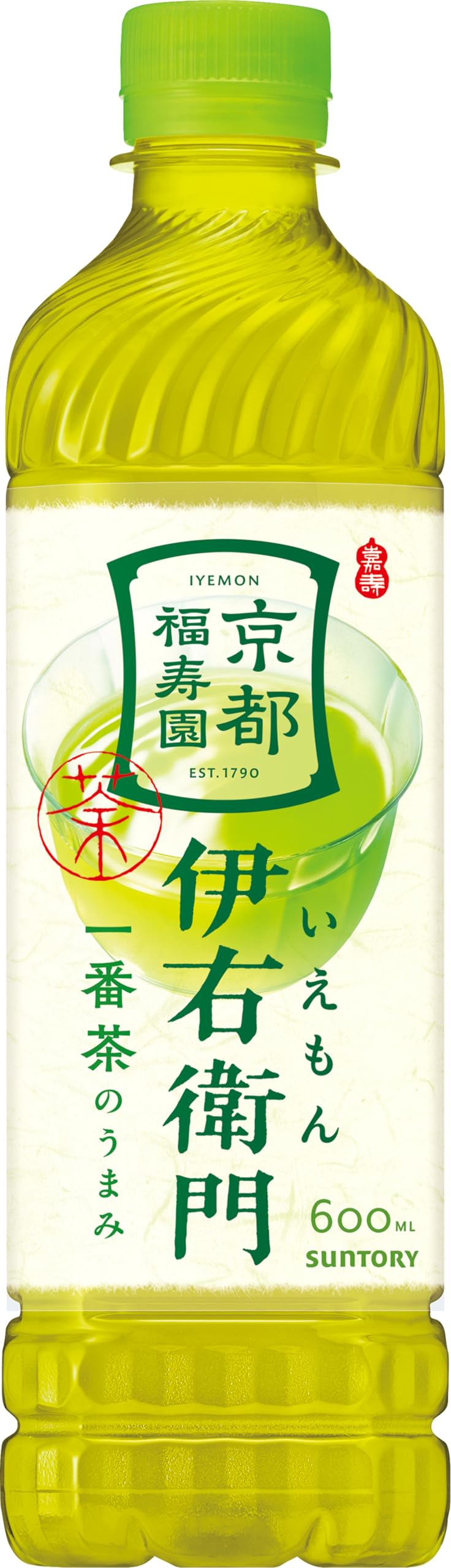 Suntory Iemon green tea pack