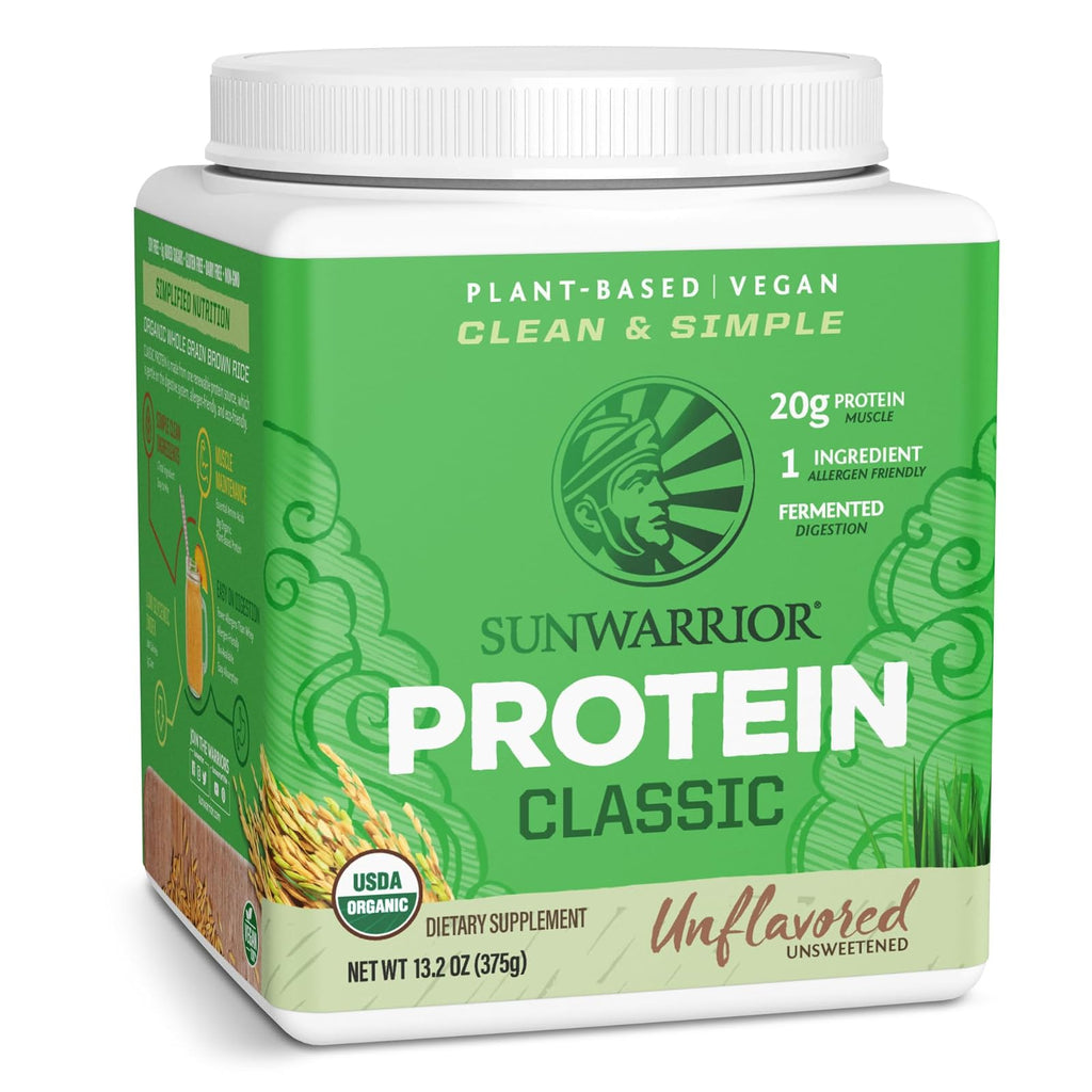 Sunwarrior brown rice protein powder