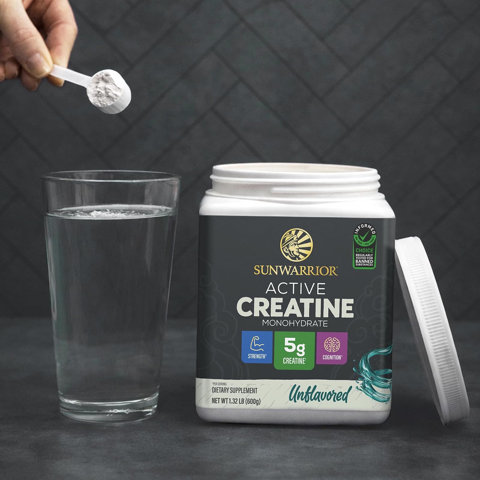 Sunwarrior creatine for energy boost