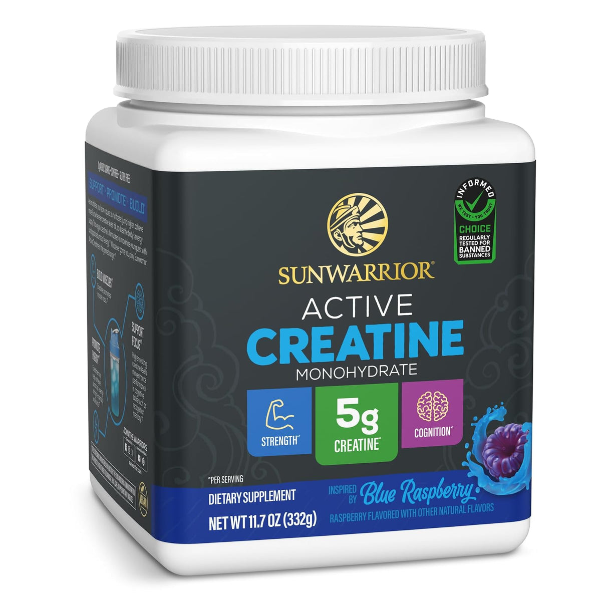 Sunwarrior creatine monohydrate powder