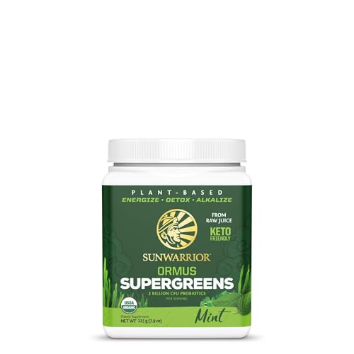 SUNWARRIOR organic greens for detox