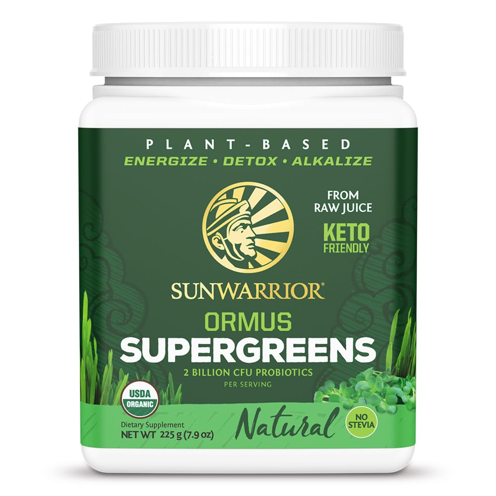 SUNWARRIOR Ormus Super Greens benefits