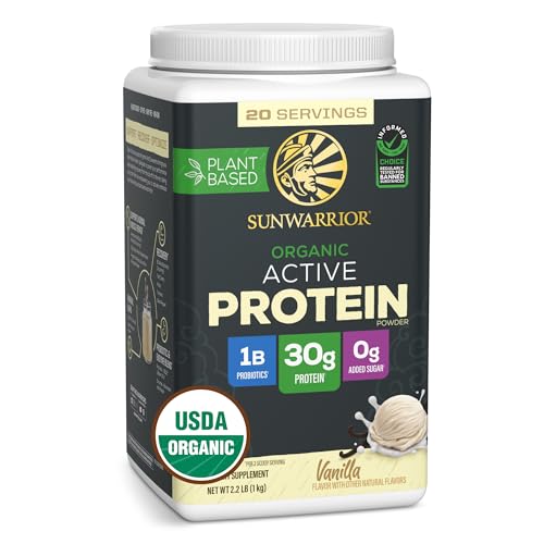 Sunwarrior plant based protein powder