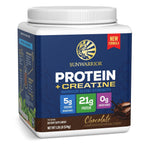 Sunwarrior plant protein powder chocolate