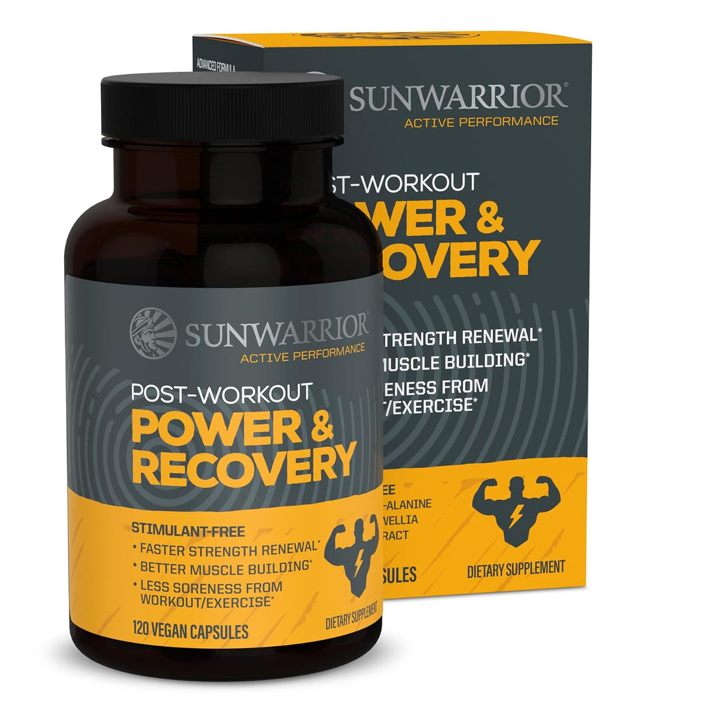 Sunwarrior post workout recovery capsules