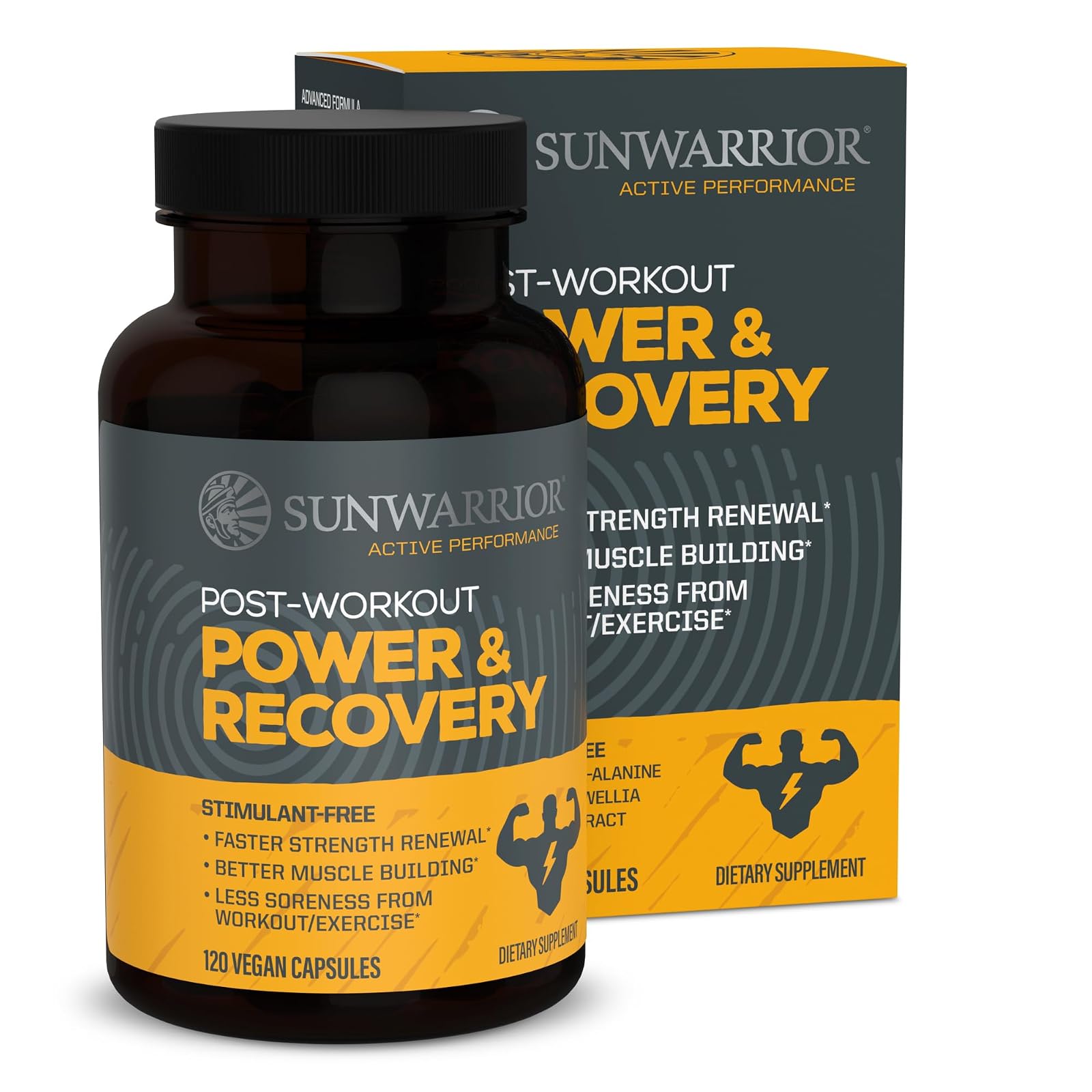 Sunwarrior post workout recovery capsules