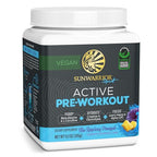 Sunwarrior pre-workout powder energy boost