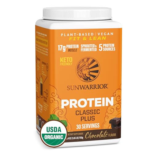 Sunwarrior vegan protein powder chocolate