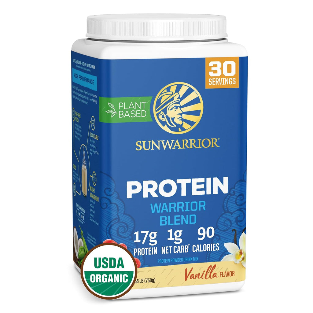 Sunwarrior vegan protein powder vanilla