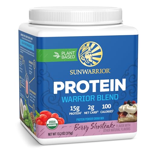 Sunwarrior Warrior Blend Berry protein powder