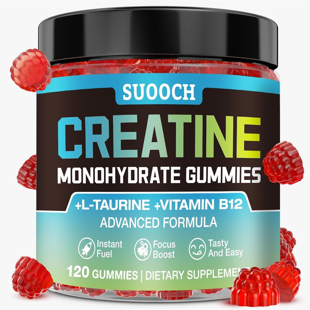 SUOOCH creatine gummies for energy