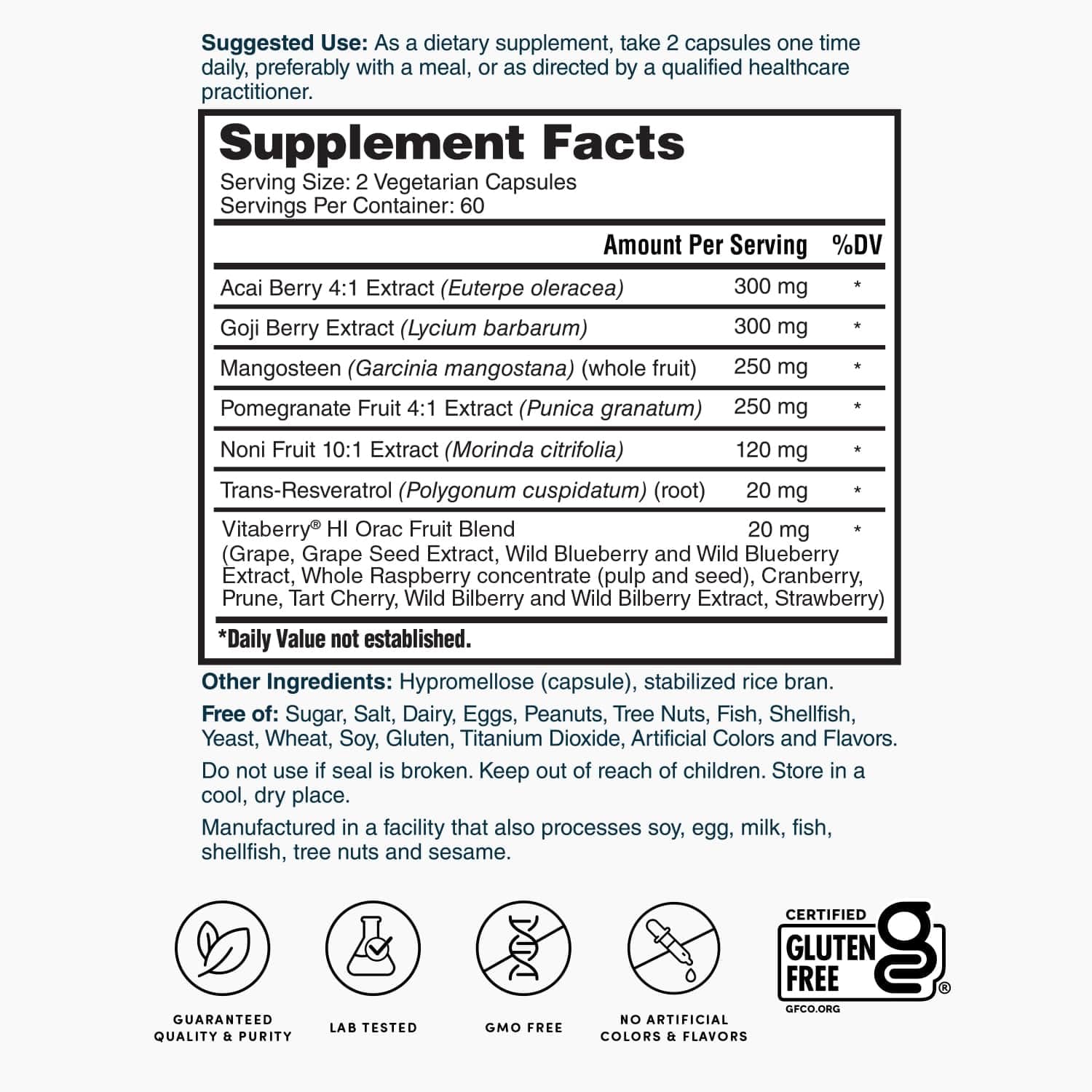 super antioxidant blend for wellness
