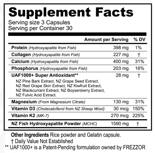 Super antioxidant calcium for wellness