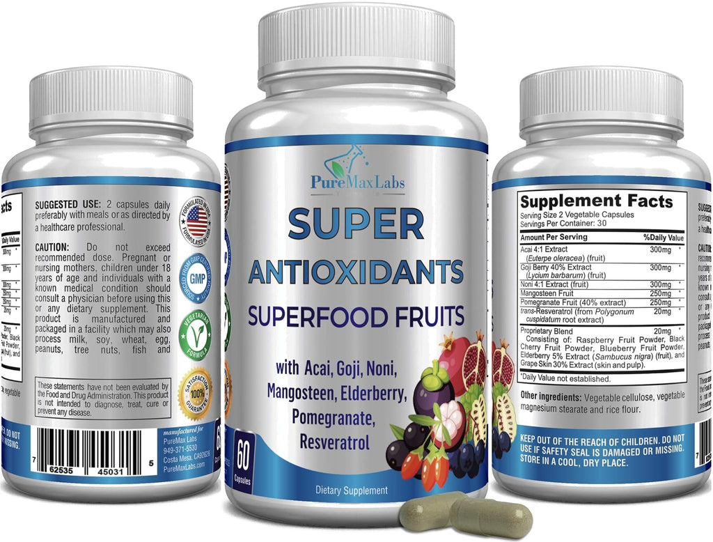 Super Antioxidant multivitamin for seniors