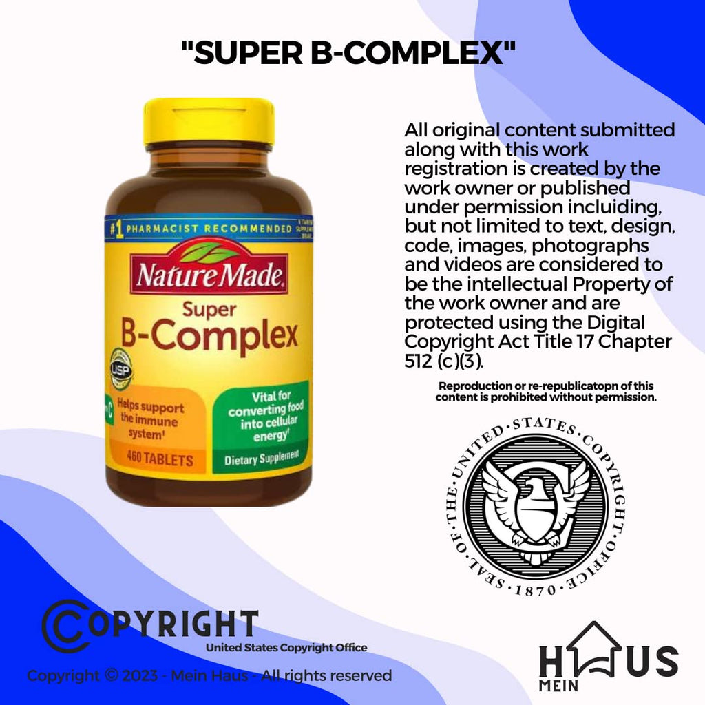 super b complex for daily vitality