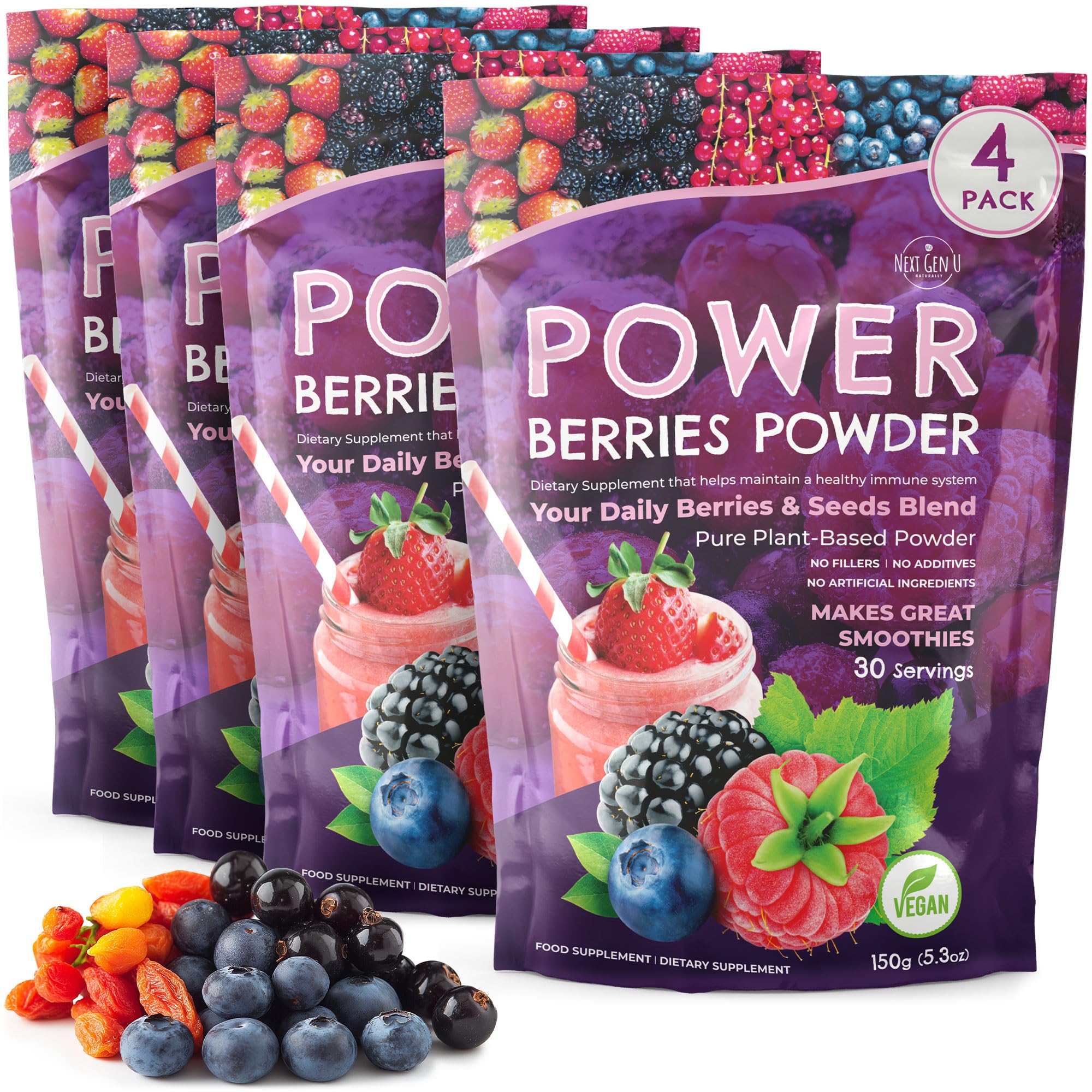 Super Berry Powder for smoothies