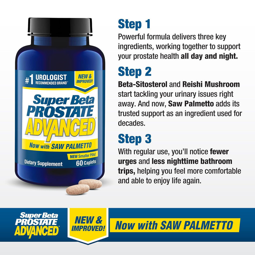 SUPER BETA PROSTATE with saw palmetto