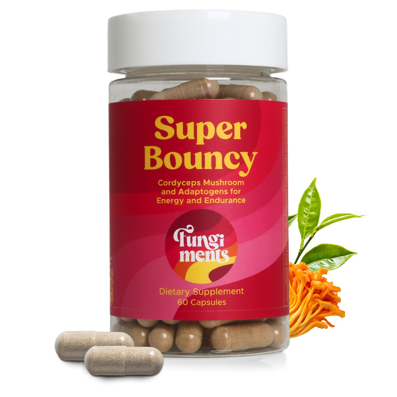 Super Bouncy Cordyceps energy supplement