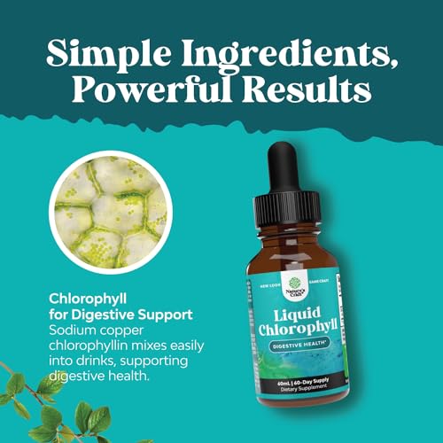 Super concentrated chlorophyll for cleansing
