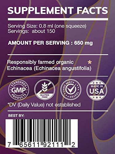 Super-concentrated echinacea root supplement