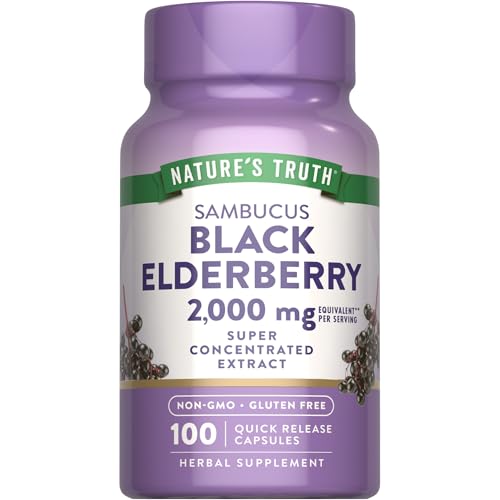 super concentrated elderberry extract supplement