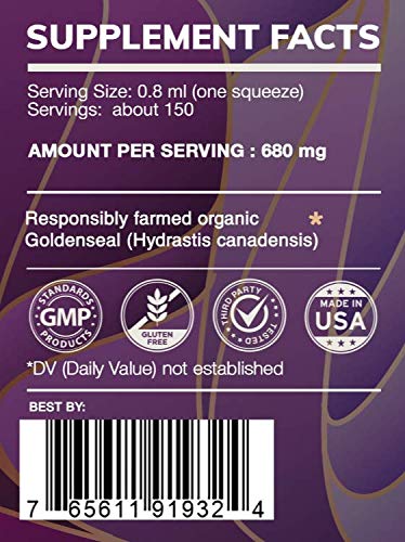 super-concentrated goldenseal root