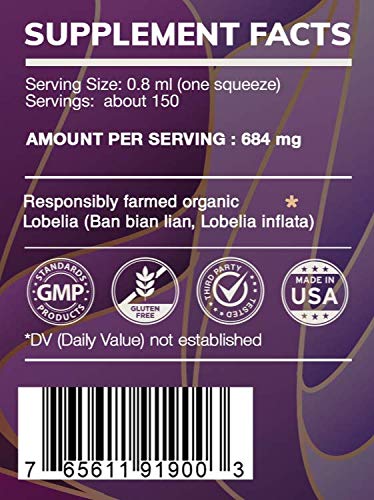 super-concentrated lobelia herbal supplement