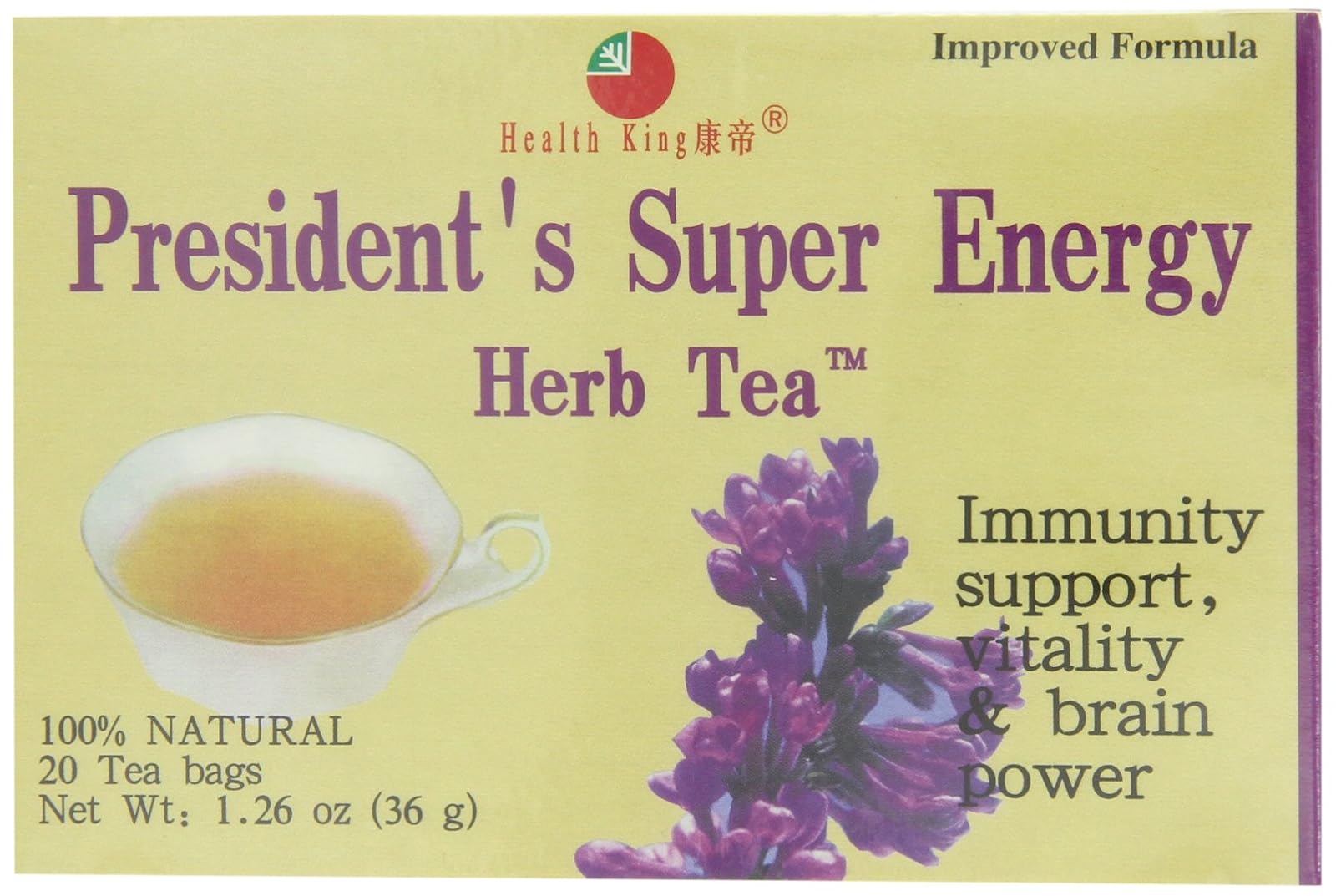 Super Energy Herb Tea with 20 teabags