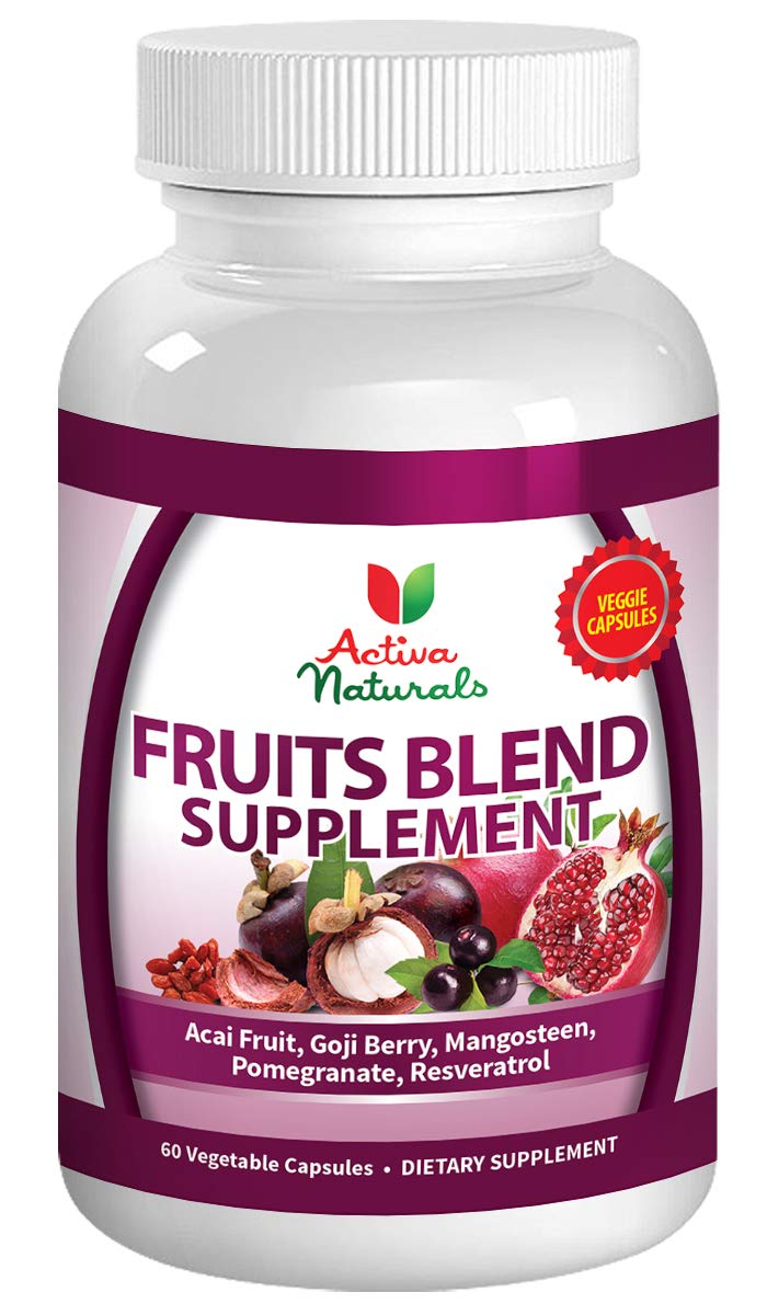 super fruit blended vitamin supplement