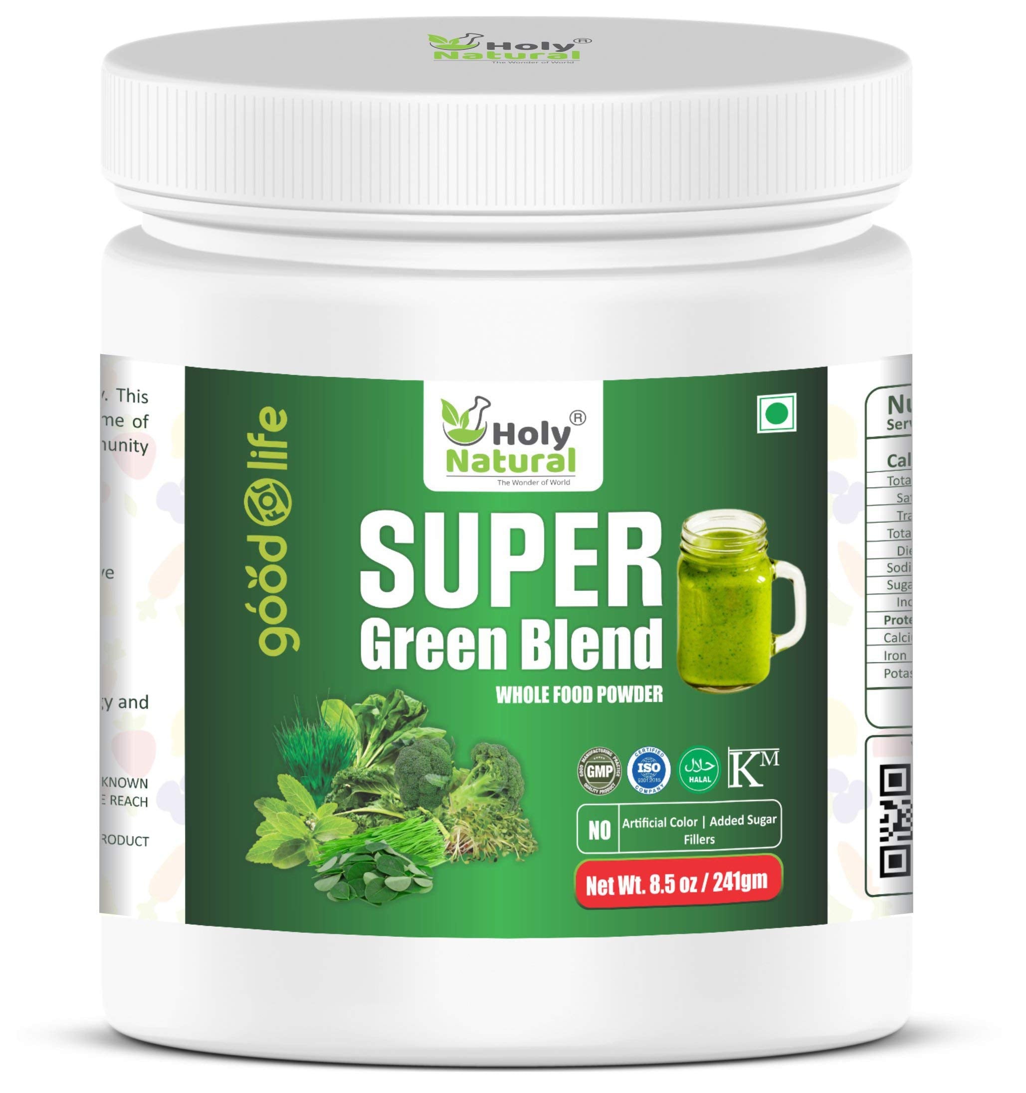 Super Green Blend spirulina powder benefits