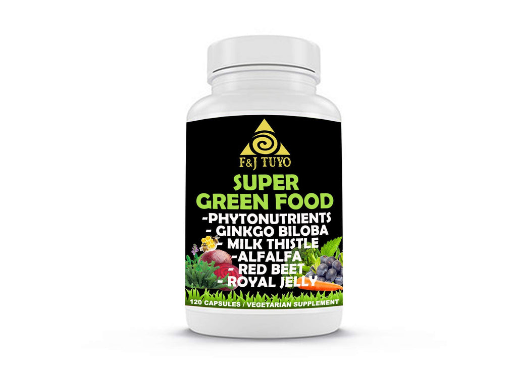 super green food blended supplements