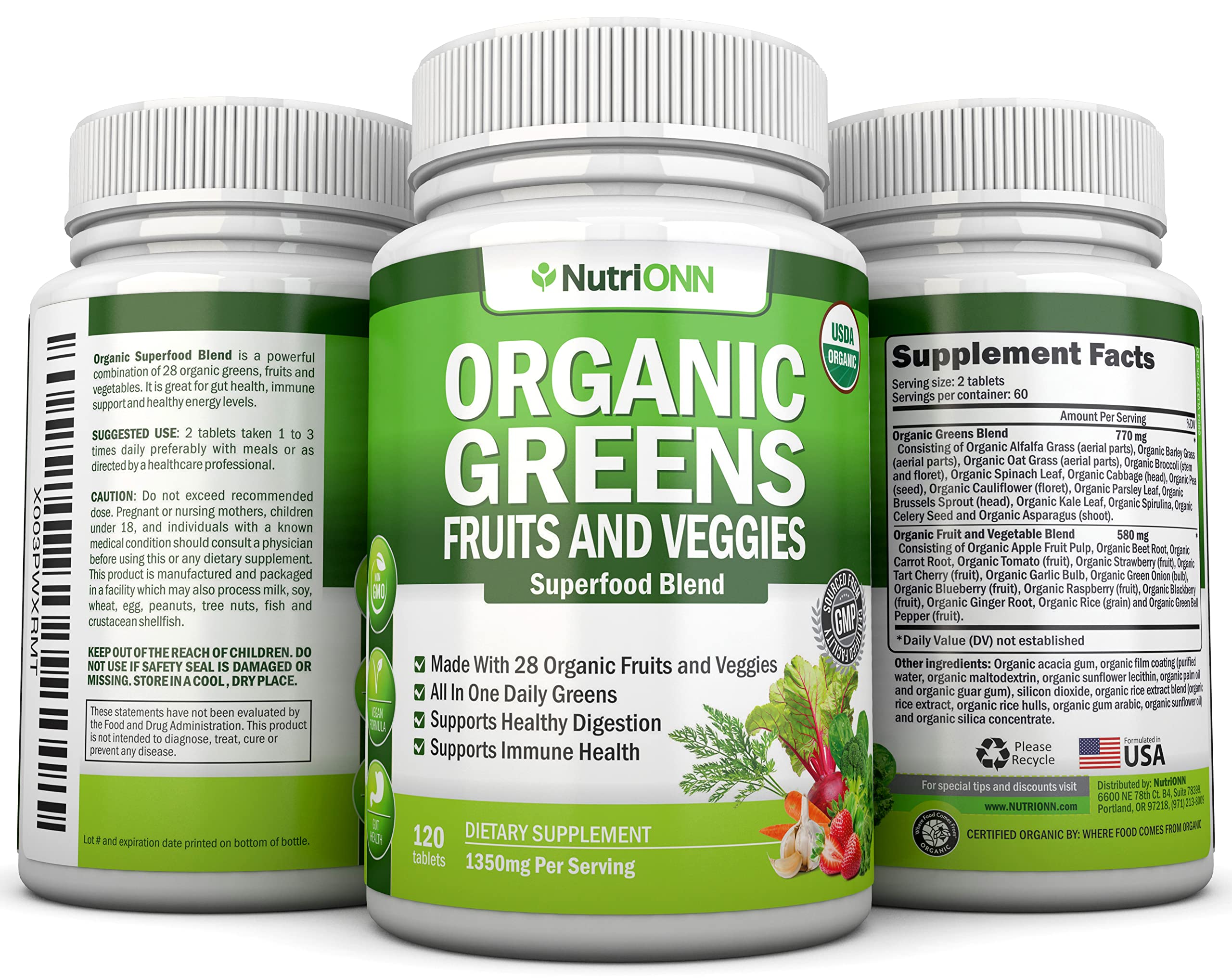 super greens capsules for vibrant health