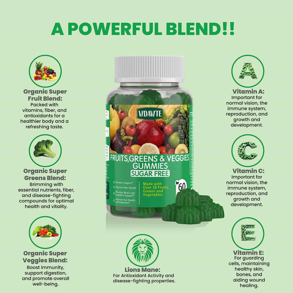 super greens gummies for daily nutrition