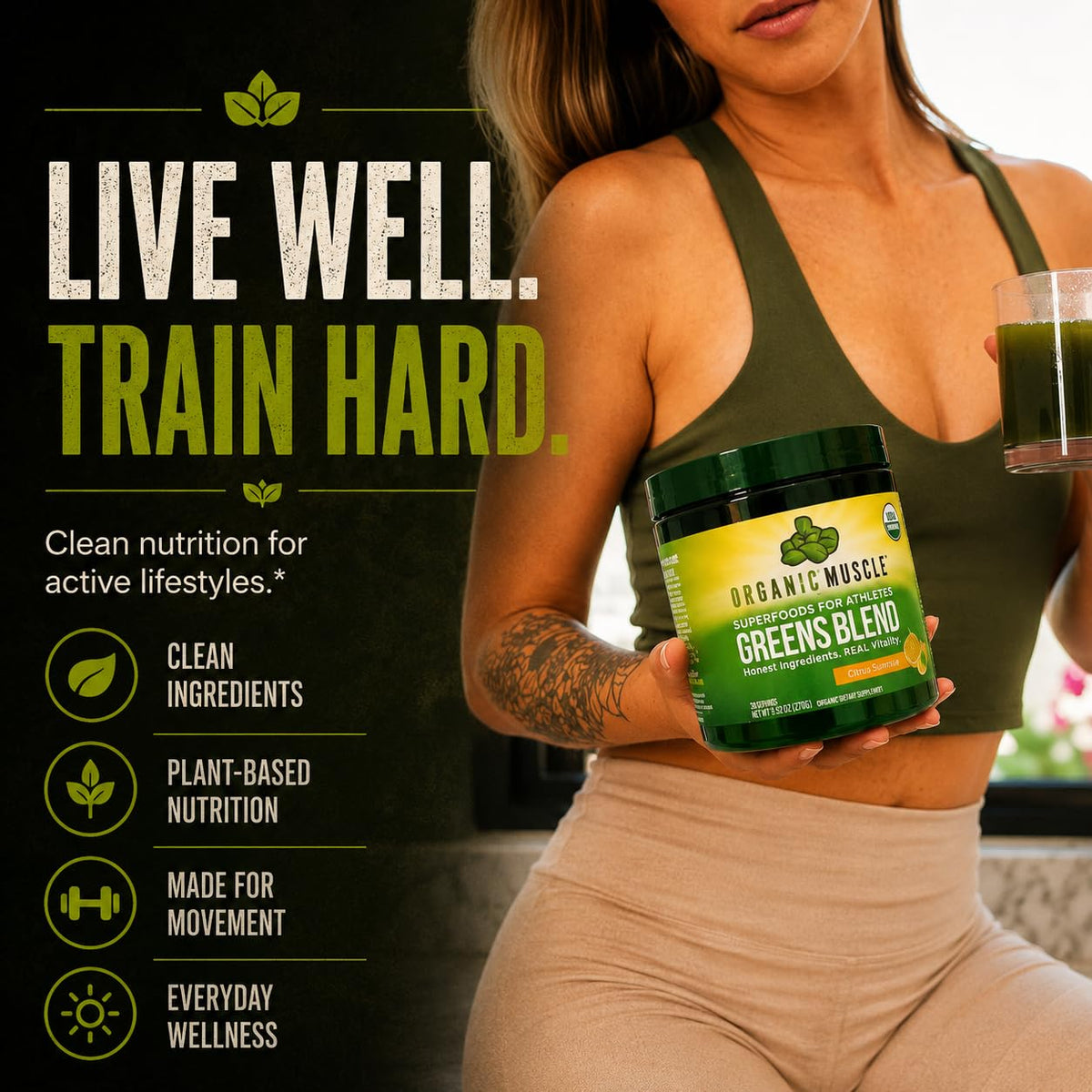 super greens powder for a healthy lifestyle