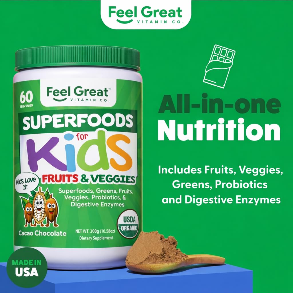 super greens powder for children