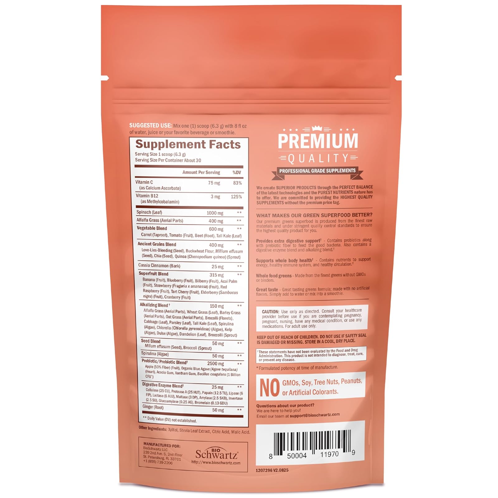 super greens powder for digestive health
