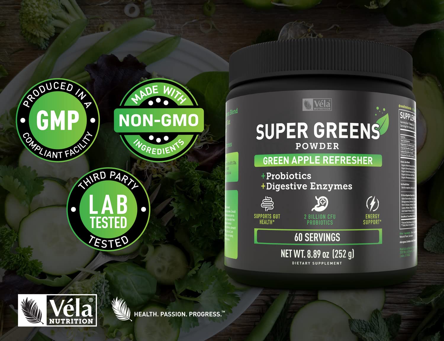 super greens powder for healthy digestion
