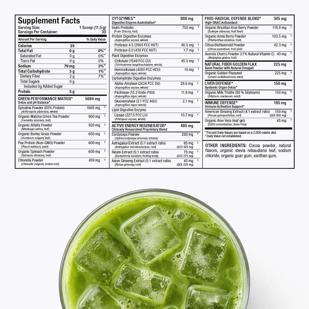 super greens powder for immune support
