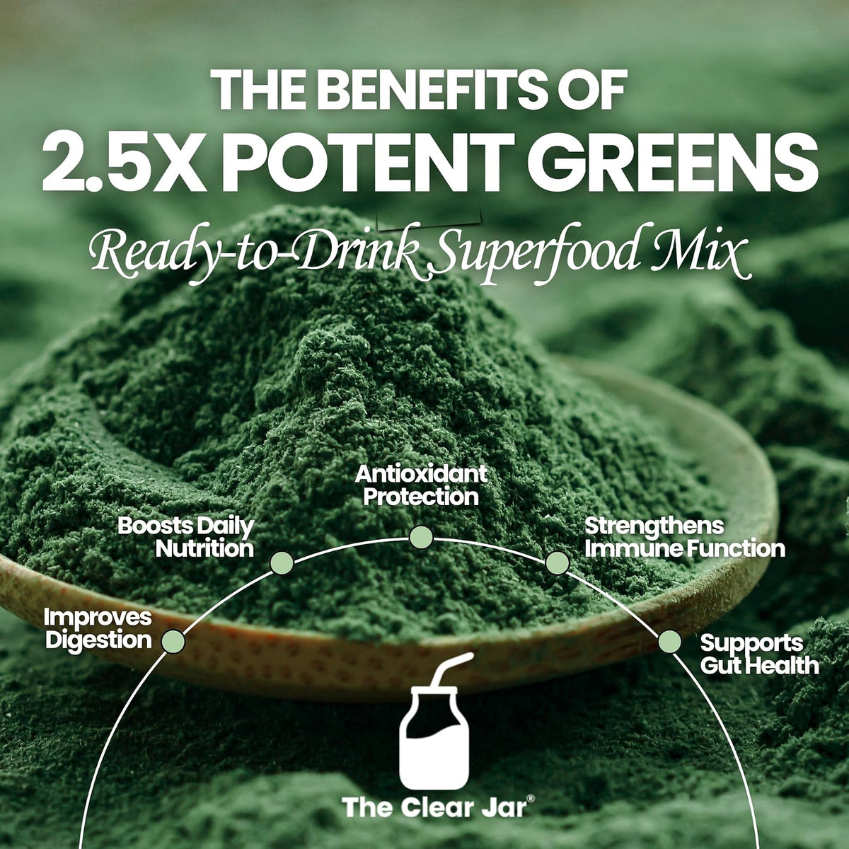 Super Greens Powder for immune support