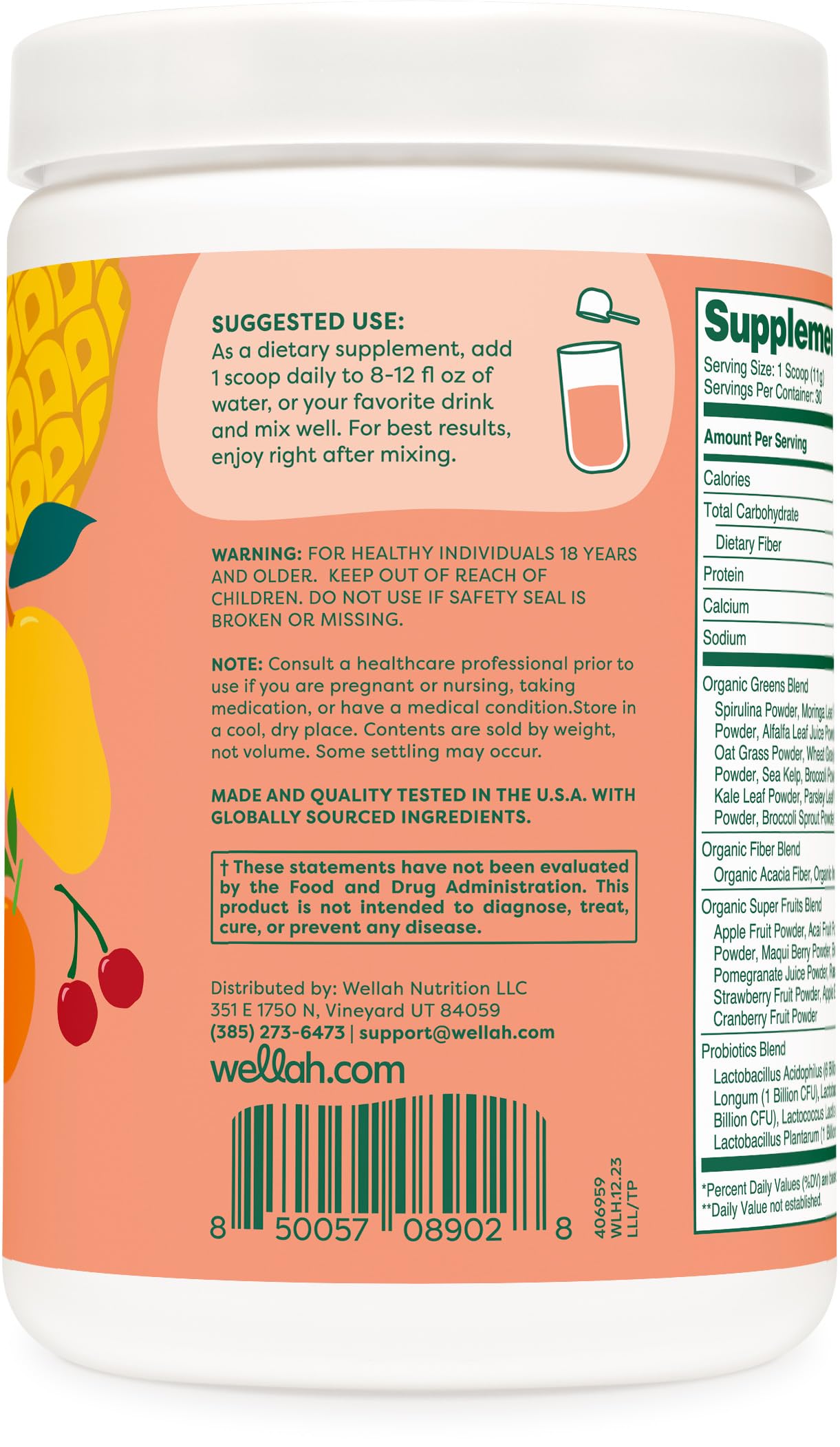 super greens powder for smoothies