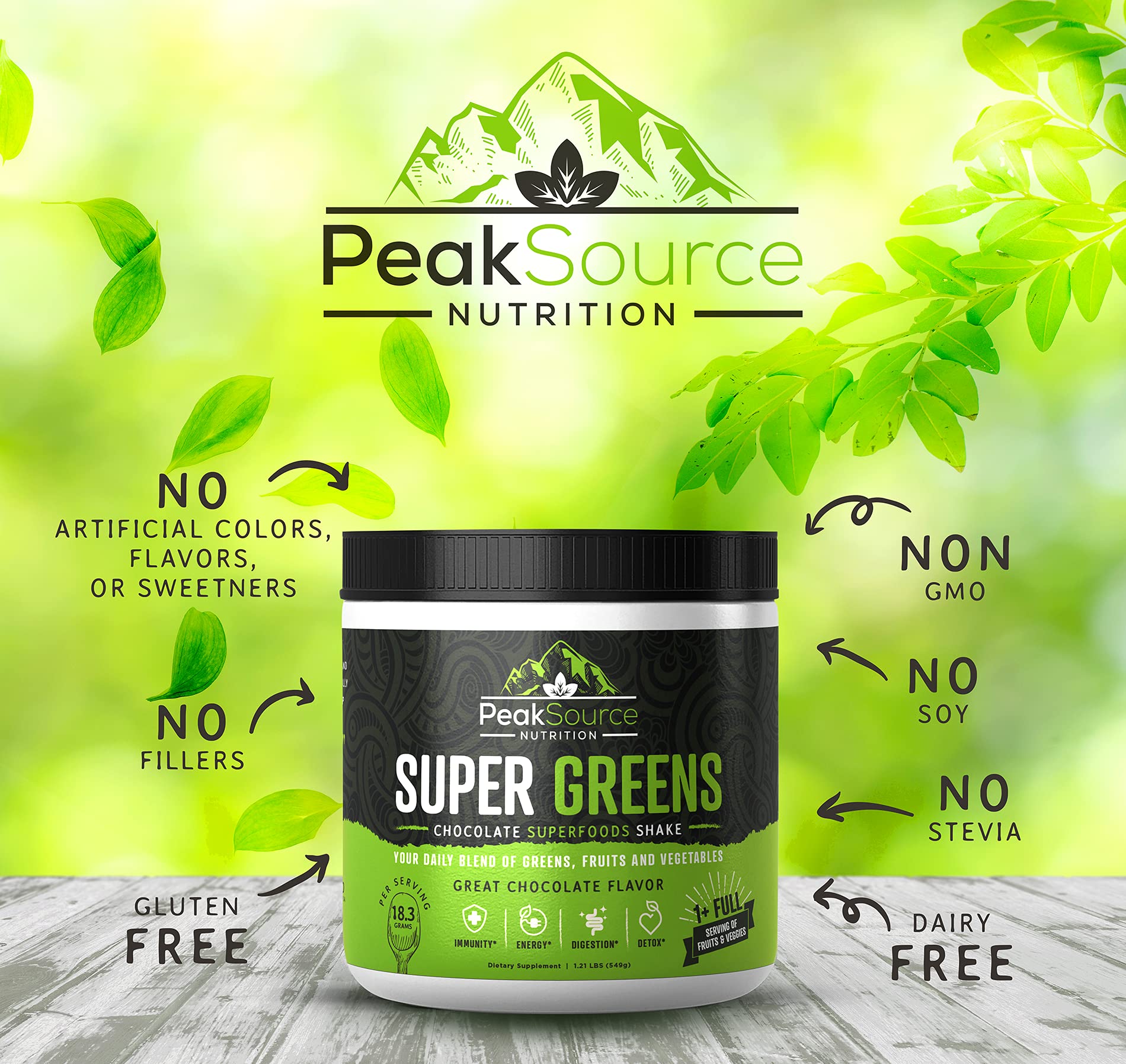 super greens powder for wellness routine