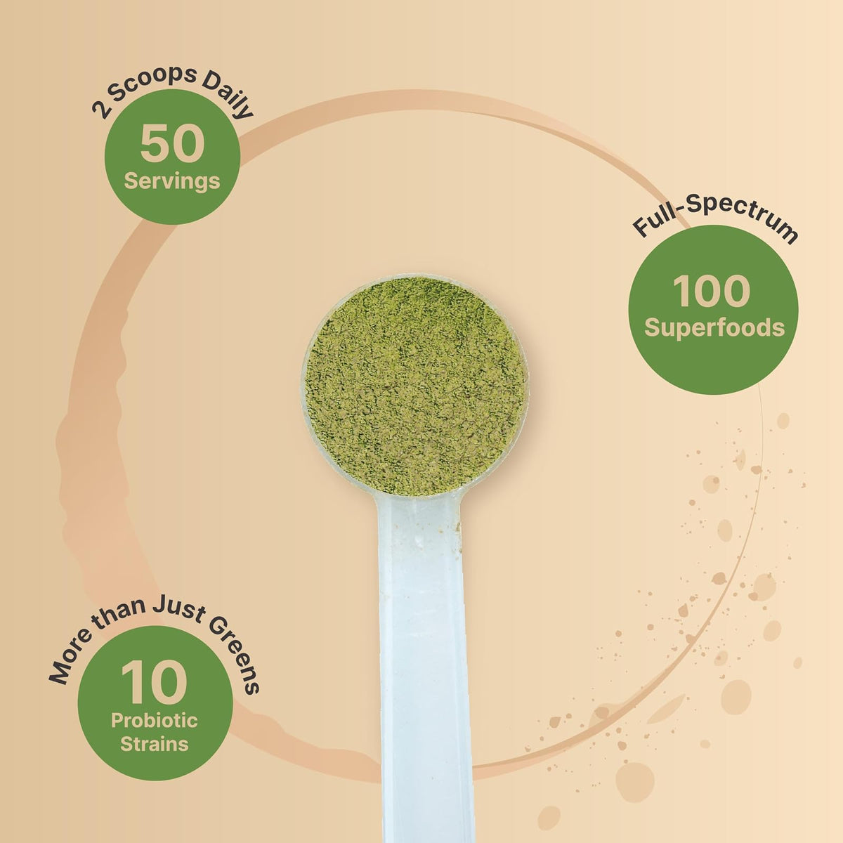 super greens powder with essential vitamins